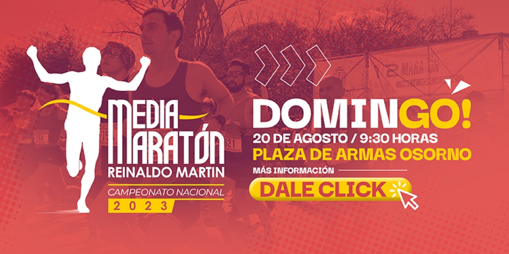 Media Maratón Reinaldo Martin Campeonato Nacional 2023 Mayor ...